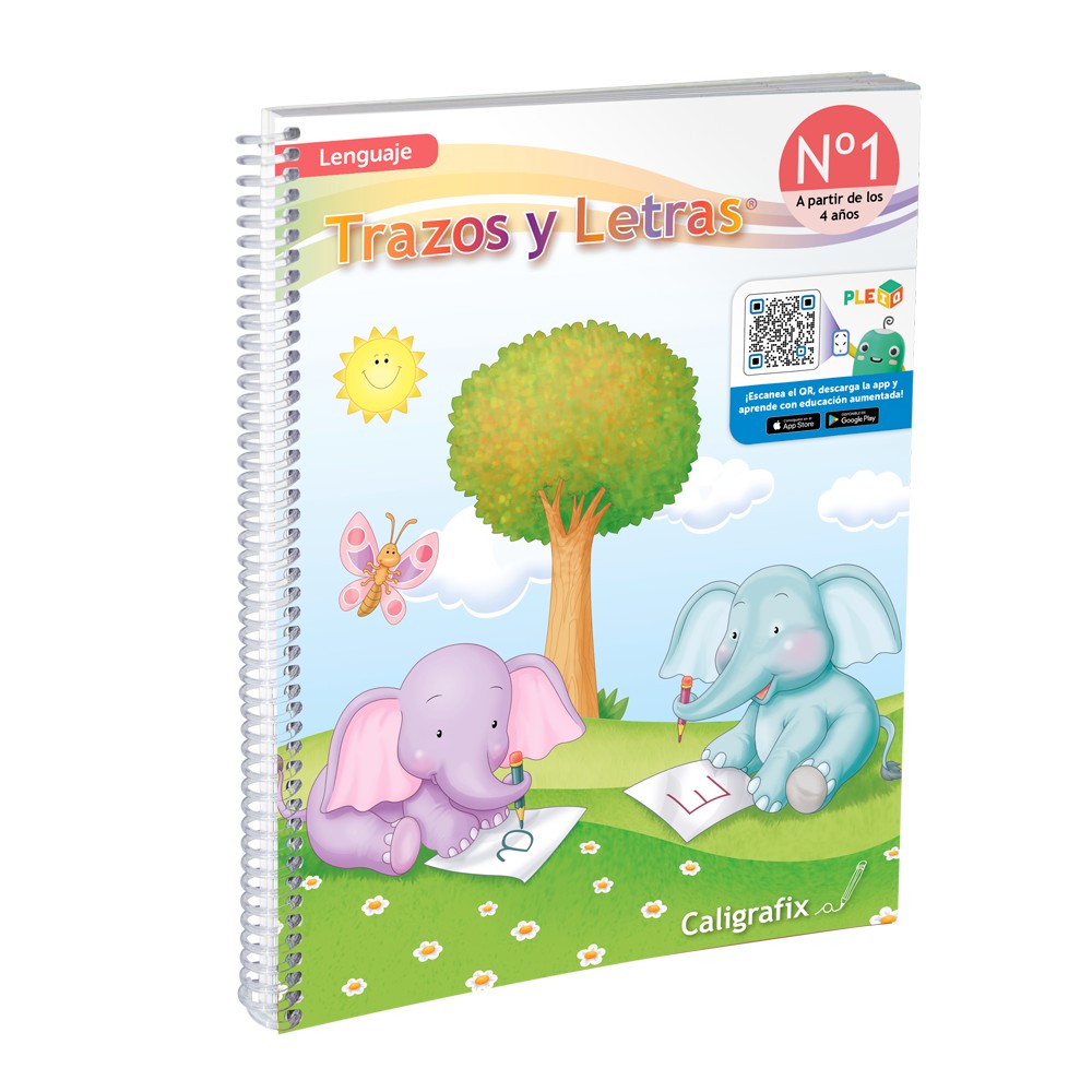 TRAZOS Y LETRAS Nº1 – PREKINDER. CALIGRAFIX - Didácticos Sur - Material ...